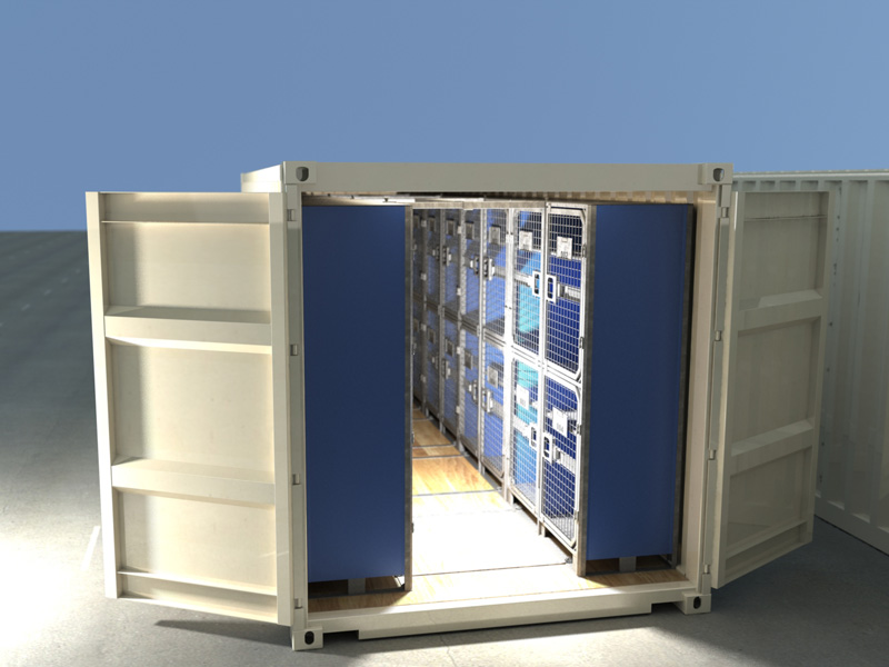 SHARKCAGE QUADLOCKER CWL - DIMENSIONS AND PICTURES