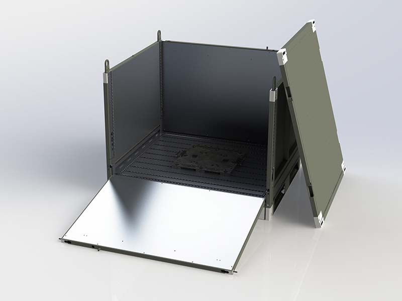 SHARKCAGE ALUMACON 3.0K w INTERFACE CONNECTION - DIMENSIONS AND PICTURES