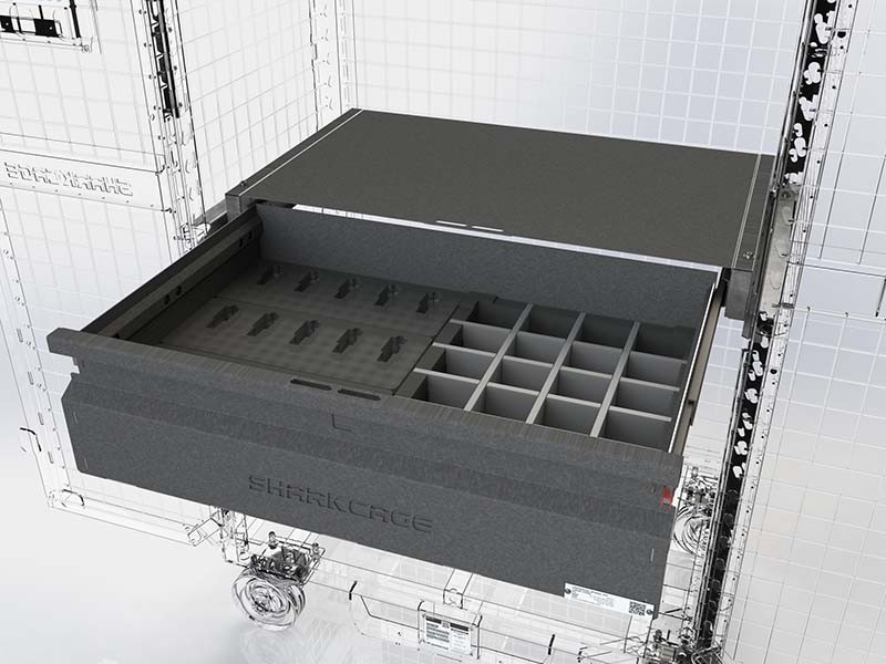 SHARKCAGE CWM DRAWER - DIMENSIONS AND PICTURES