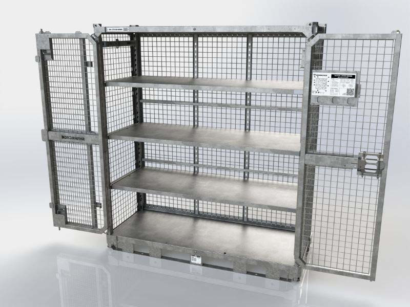 SHARKCAGE TACTICAL LOCKER/FP CWXL