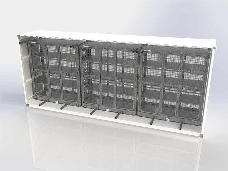 SHARKCAGE TACTICAL LOCKER/FP CWXL