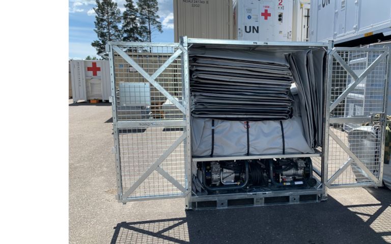 SHARKCAGE - Heavy duty cages for storage and transport of supplies.