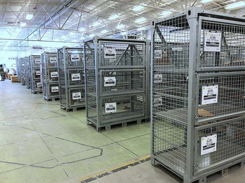 SHARKCAGE - Heavy duty cages for storage and transport of supplies.