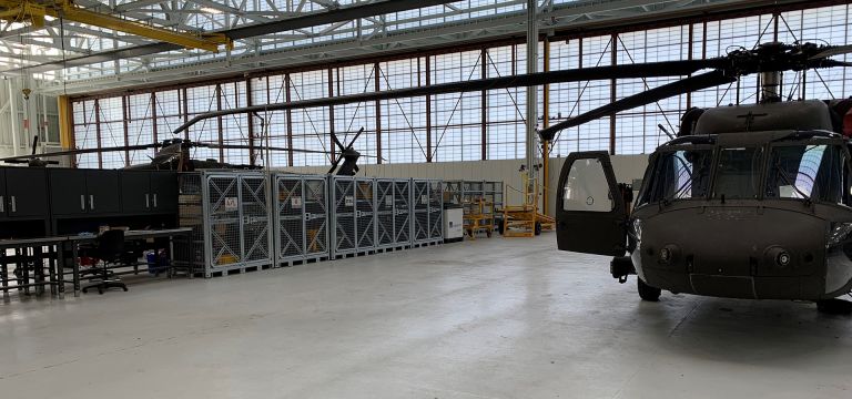 SHARKCAGE - Heavy duty cages for storage and transport of supplies.