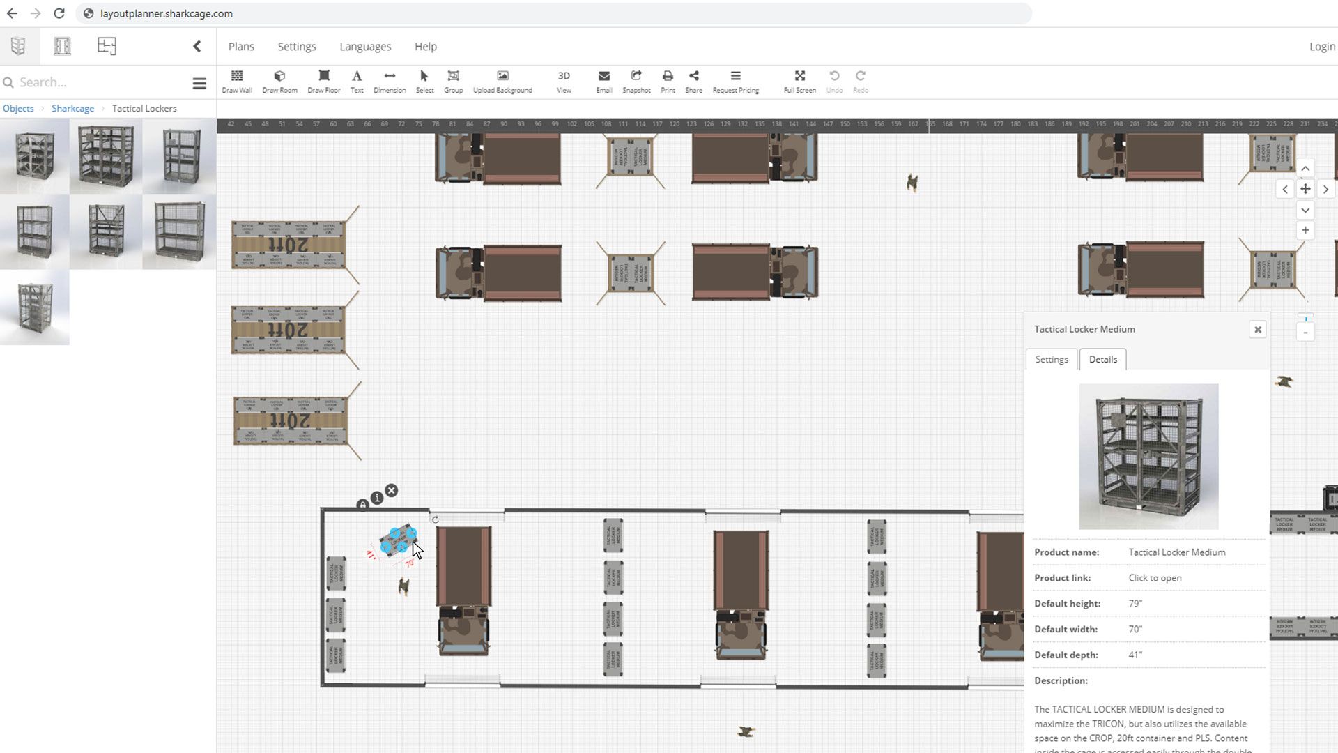 SHARKCAGE - Heavy duty cages for storage and transport of supplies.